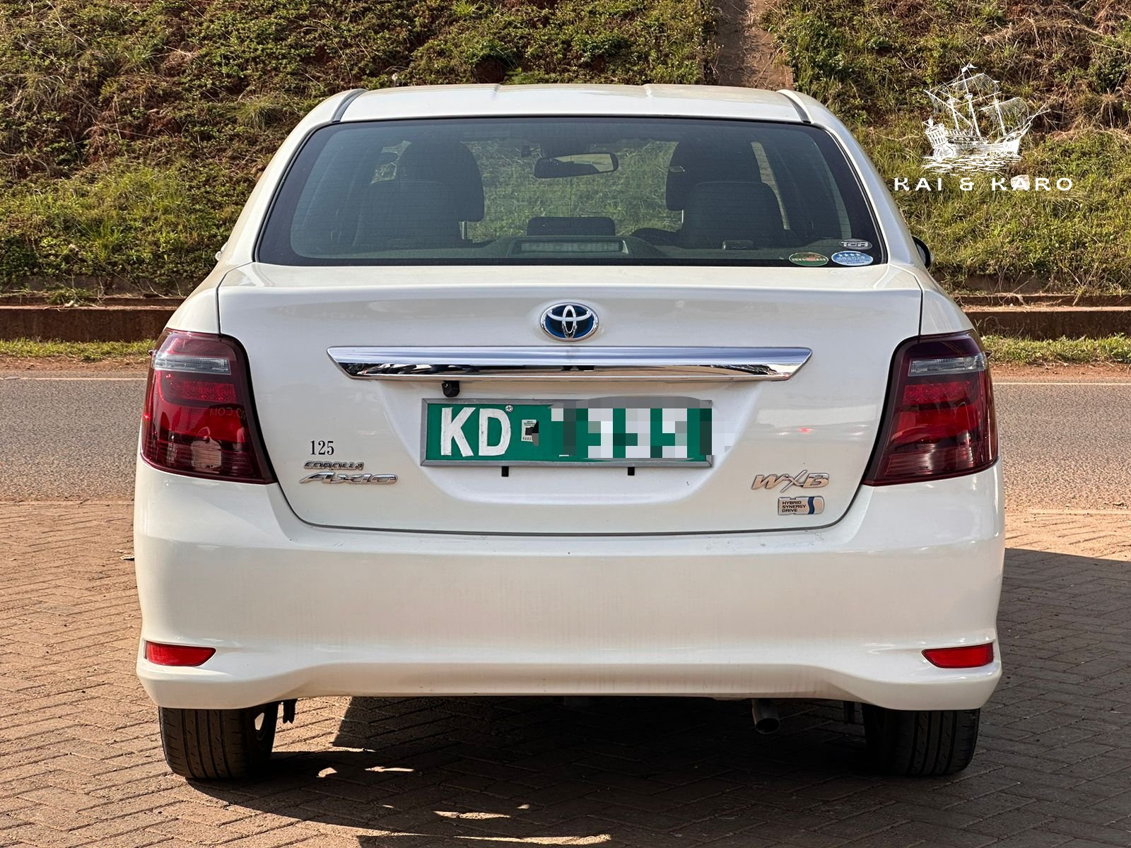 Toyota Axio original image, kaiandkaro.com