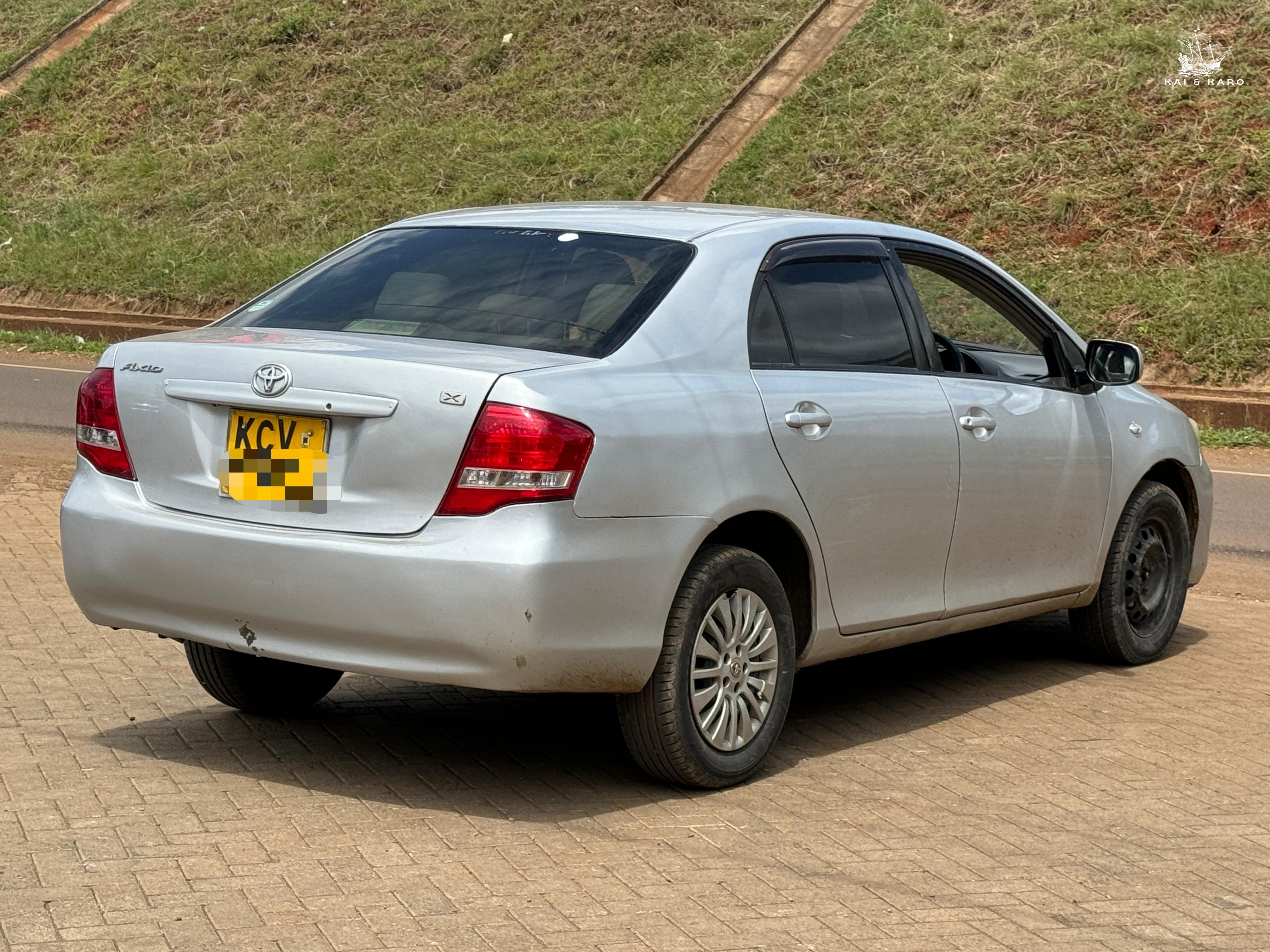 Toyota Axio original image, kaiandkaro.com